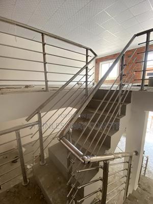 Stainless Top-Notch Finishing Railing in Guzape District - Arts ...