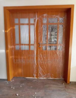 5ft HDF Entrance Door/ Double Door in Ajah - Doors & Security, Lumi ...