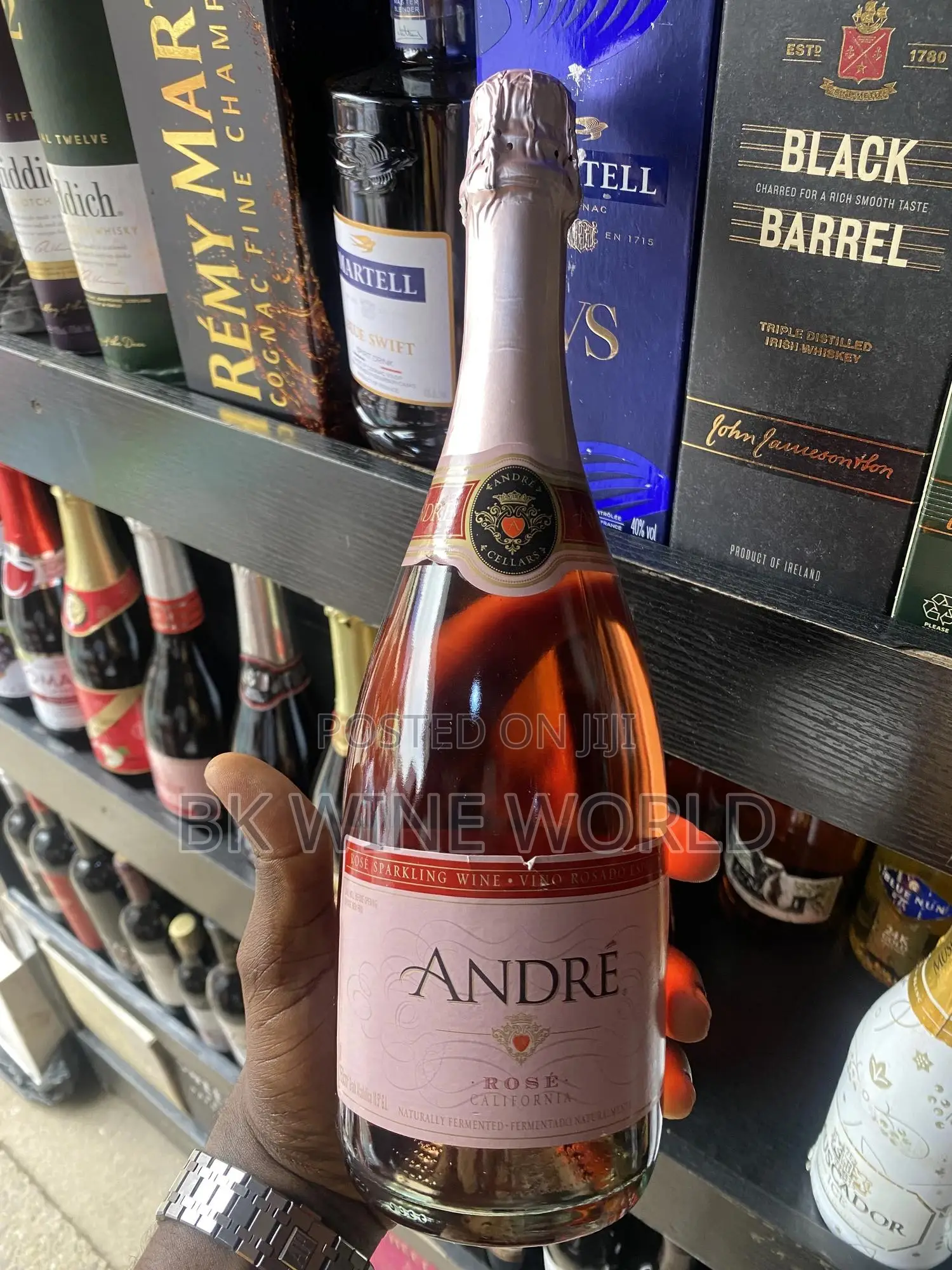 Andre Rose Sparkling Wine - 750ml X 12 Bottles for sale - BK Wine World ...