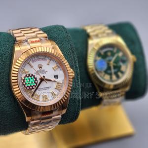 Rolex Quality Luxury Men Chain Strap Wristwatch in Lagos Island (Eko ...