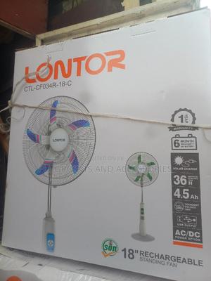 Lontor Rechargeable Fan 034-18 in Ikeja - Home Appliances, Plugpoints ...