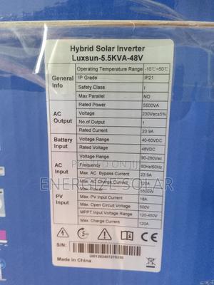 5.5kva 48v Luxsun Hybrid Inverter in Ojo - Solar Energy, Energize Solar ...