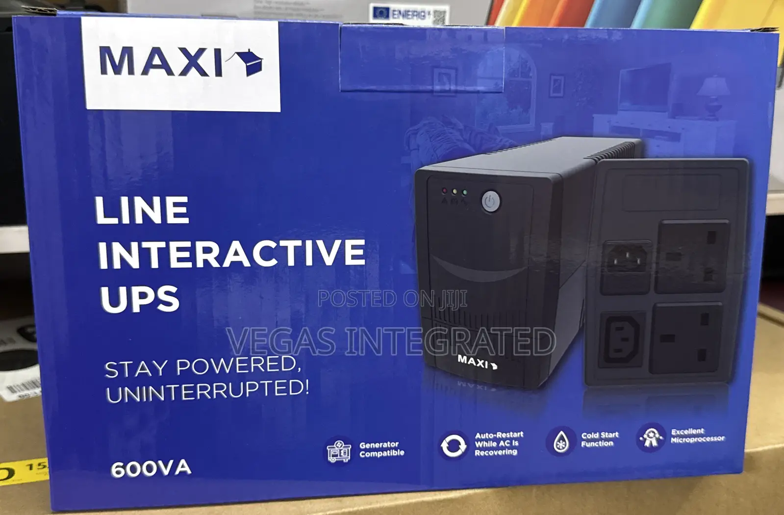 Maxi Ups 600va Led For Home And Offices for sale - Vegas Integrated ...