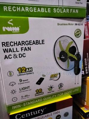 16" Iwin Rechargeable Ac Dc Wall Fan in Lagos Island (Eko) - Solar ...