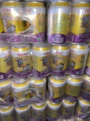 Chivita Exotic Pineapple Coconut Sparkling 33cl X 24 Cans in Lagos ...