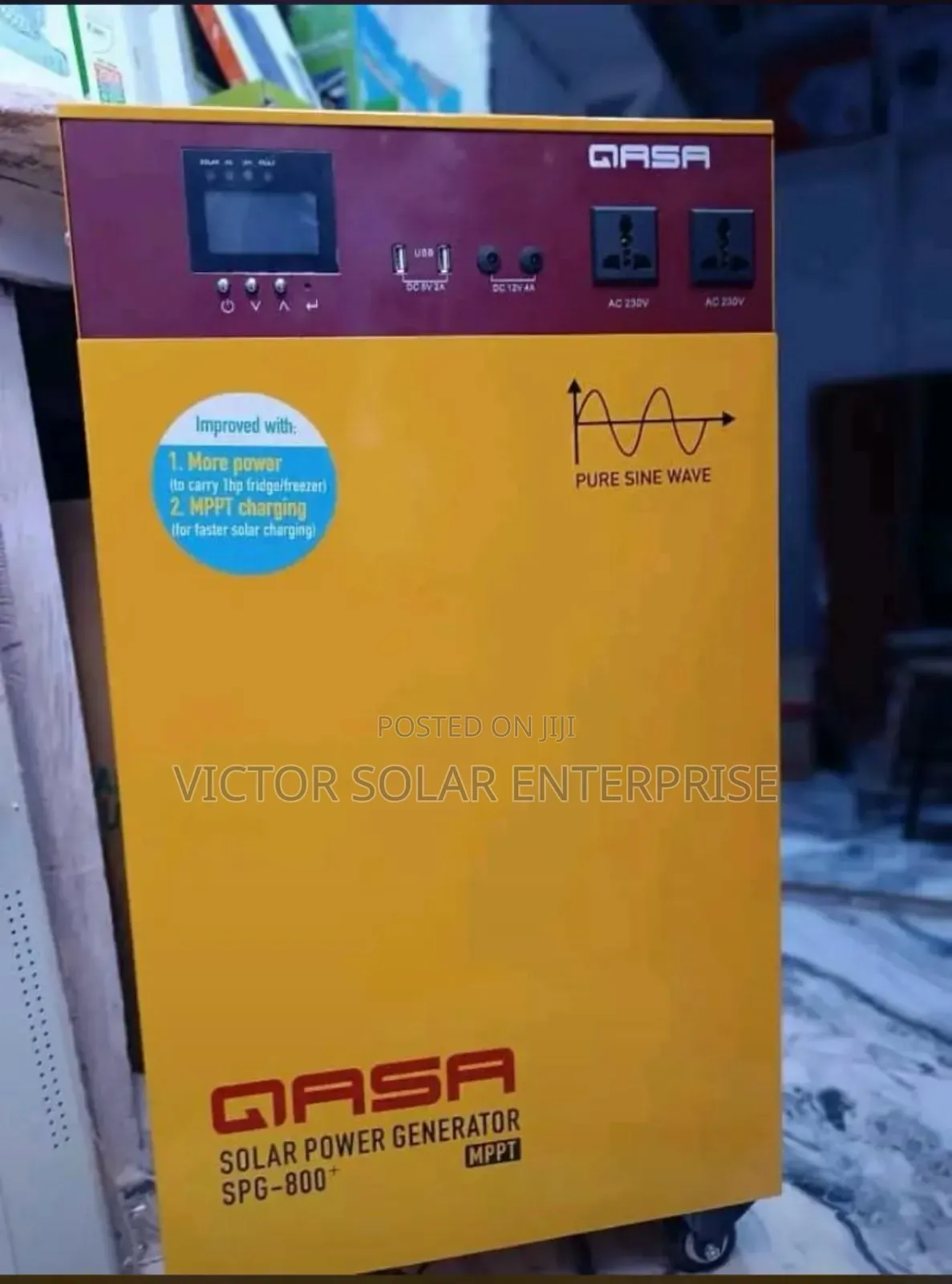 Qasa Solar Generator 800watts in Ikorodu - Electrical Equipment, Victor ...