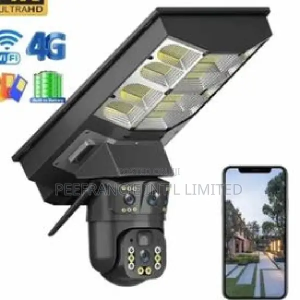 Ai Solar Camera + Lighting 3 in 1. V380 in Gudu - Security ...