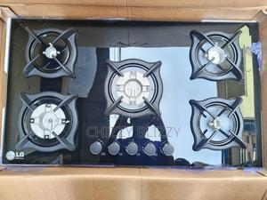 L.G 5 Burner Inbuilt Glass Gas Cooker in Lagos Island (Eko) - Kitchen ...