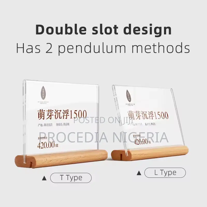 Table Plexi, Wooden, Acrylic Signage for Multi-Purpose - Procedia ...