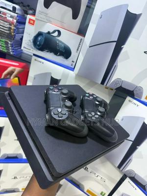 Grade a Foreign Used Ps4 Slim With 2 Pads and 10 Games in Ikeja - Video Game Consoles ...