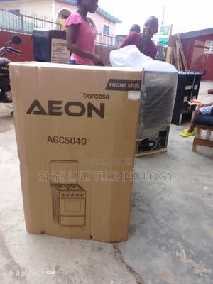 Aeon 4-Burner Gas Cooker – Black, Spacious Oven, Easy to Use in Ifako ...