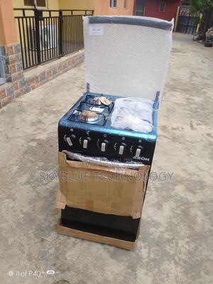 Aeon 4-Burner Gas Cooker – Large Oven, Free Standing, Black in Ogudu ...