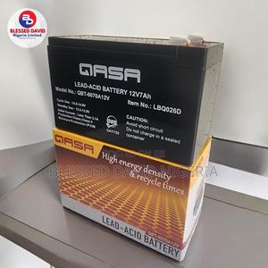 Qasa Rechargeable Ups Fan Replacement Battery 12v 7ah for sale ...