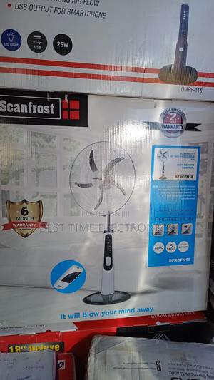 18" Scanfrost Rechargeable Stand Fan in Lagos Island (Eko) - Home ...
