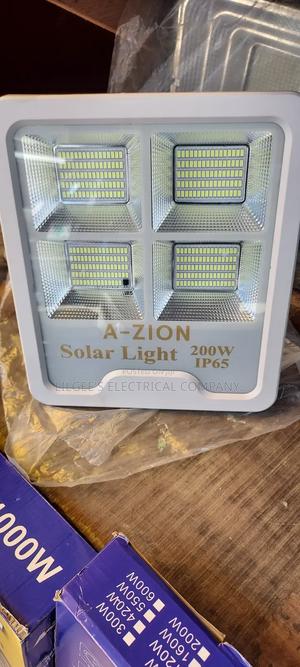 Ultra Modern 200 Watts Solar Flood Light With Seperate Panel in Lagos ...