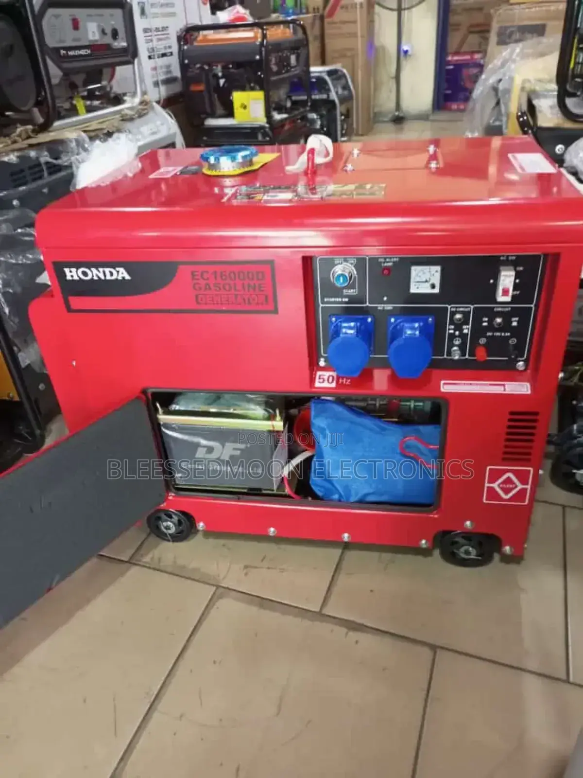 Honda First Grade Japanese Engraved 10.5kva Soundproof Generator 5yrs ...