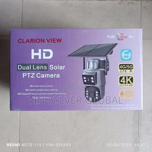 Solar Powered CCTV Camera Double Lens With Auto-Tracking in Ojo ...