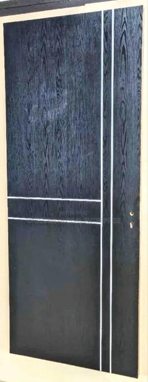 Foreign Wooden Door With Archtried Frame in Kaura - Doors & Security ...