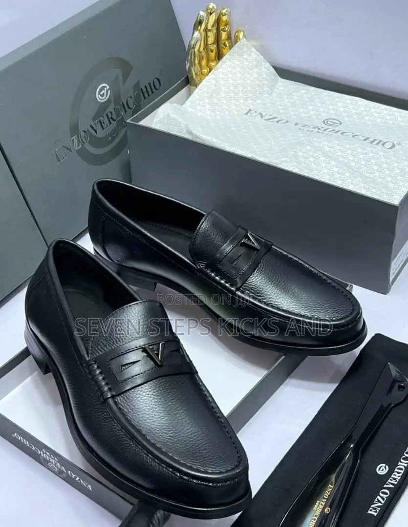 Original Enzo Verdicchio Pure Italian Luxury Men Loafers in Magodo ...