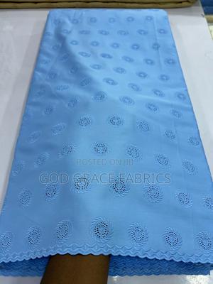 100% Cotton Swiss Pique Lace for sale - GOD GRACE FABRICS Price: ₦ ...