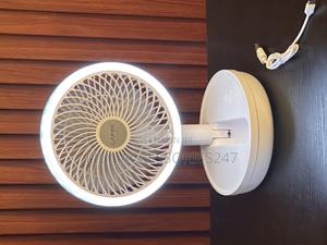 Durable Rechargeable Fan With Brighter Led Light by Cafini in Ojo ...