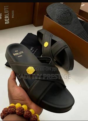 Super Quality Berluti Slides! (Fully Boxed) in Lagos Island (Eko) - Shoes, Blessing Okoli | Jiji.ng