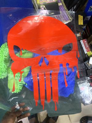 Red Skull Car Body Sticker for sale - Wilson Ventures Price: ₦ 14,000 ...