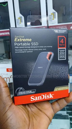 4tb Sandisk Extreme SSD External Portable Storage Drive in Ikeja ...