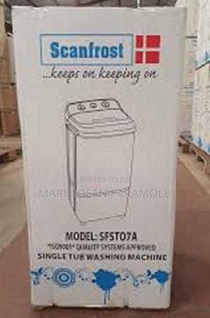 Scanfrost 7kg Sfst07a Single Tub Semi Auto Washing Machine in Mushin ...