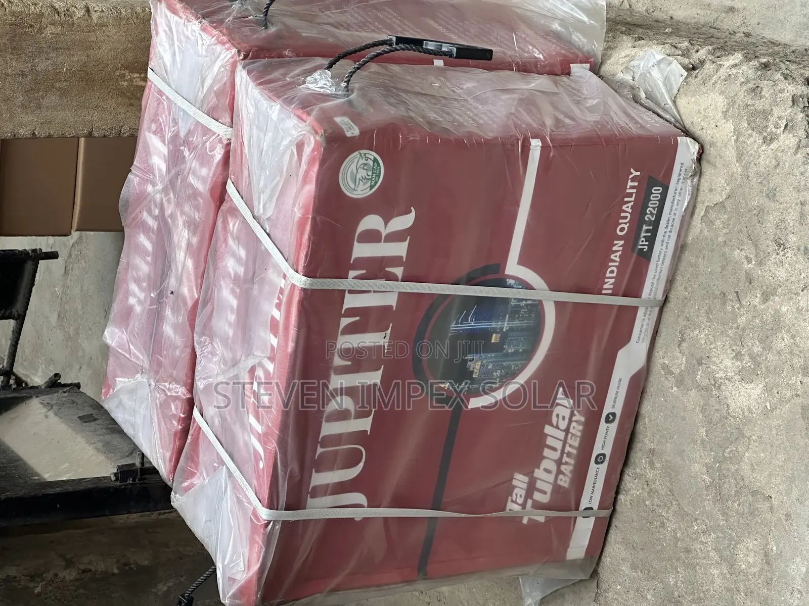 Jupiter Tubular Solar Battery 220ah 12v for sale - Steven impex solar ...