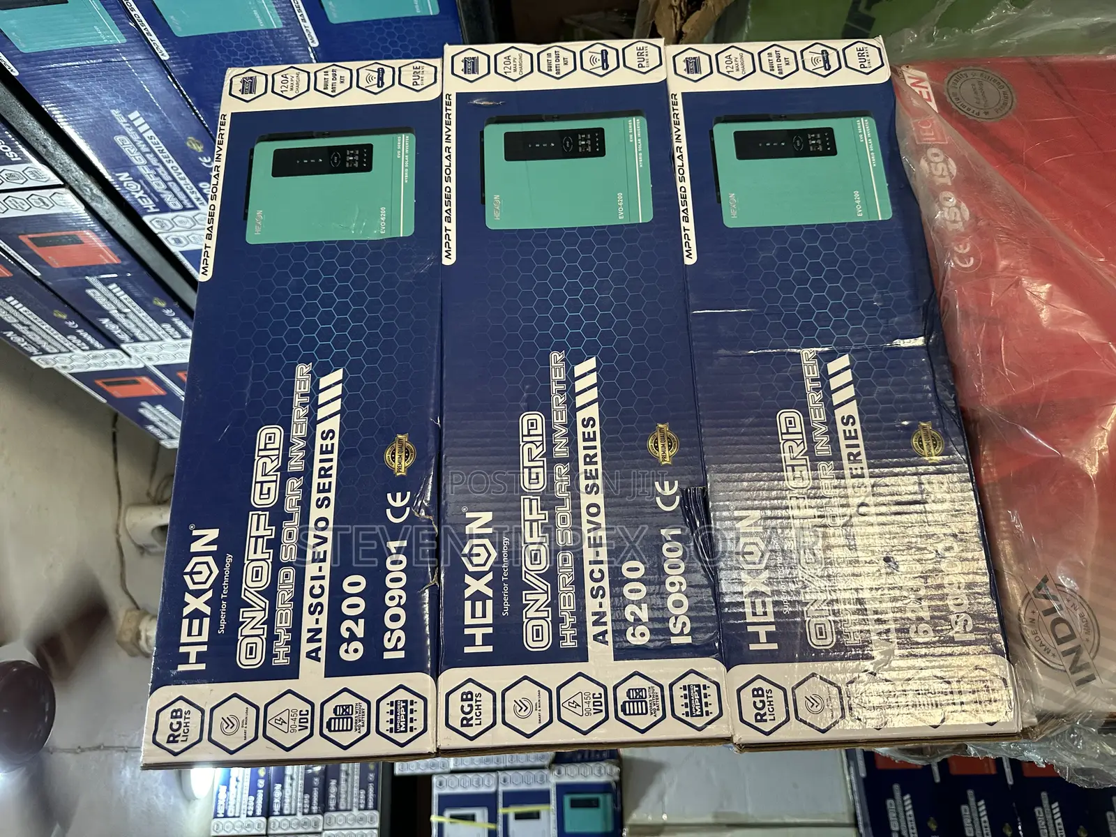 Hexon Solar Inverter Hybrid 6.2kva 48v for sale - Steven impex solar ...