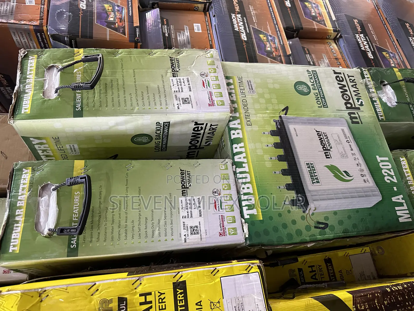 Mopower Tubular Solar Battery 220ah 12v in Central Business District - Electrical Equipment ...