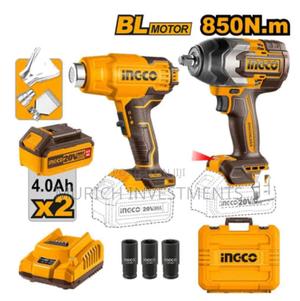 Ingco Cordless 20v Combo Kit (Impact Wrench + Heat Gun) in Lagos Island ...