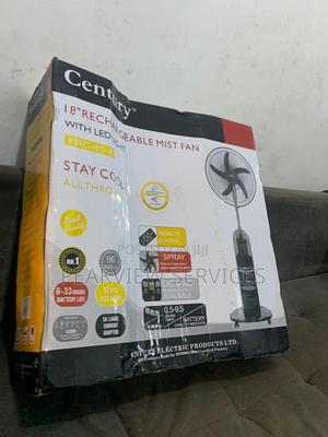 Portable Cooling Power - Century 18' Rechargeable Mist Fan in Agbara ...