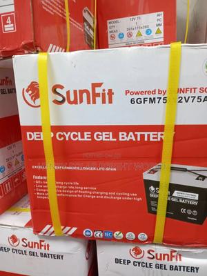 Sunfit 12v 75ah Gel Battery in Ojo - Solar Energy, Henry Solar World ...