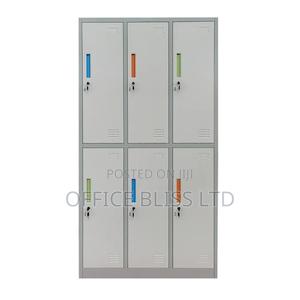 6 Door Steel Locker With Key Lock in Ikeja - Furniture, Office Bliss ...