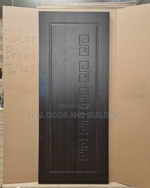 Standard HDF Wooden Door (84gk1) in Orile - Doors, Real Door And ...