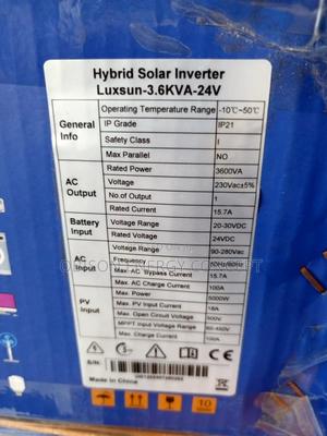 3.6kva 24v Luxsun Hybrid Inverter in Ojo - Solar Energy, Obison Energi ...