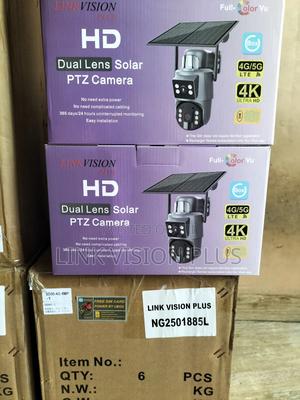Ubox Solar CCTV Double Lens With Inbuilt MTN Sim Card in Ikeja ...