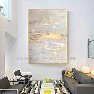 Oil Paint Abstract Gold Frame in Lagos Island (Eko) - Arts & Crafts ...