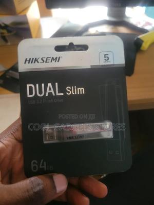 Hiksemi E307c Dual Slim Type C 64gb Flash Drive in Ibadan - Computer ...