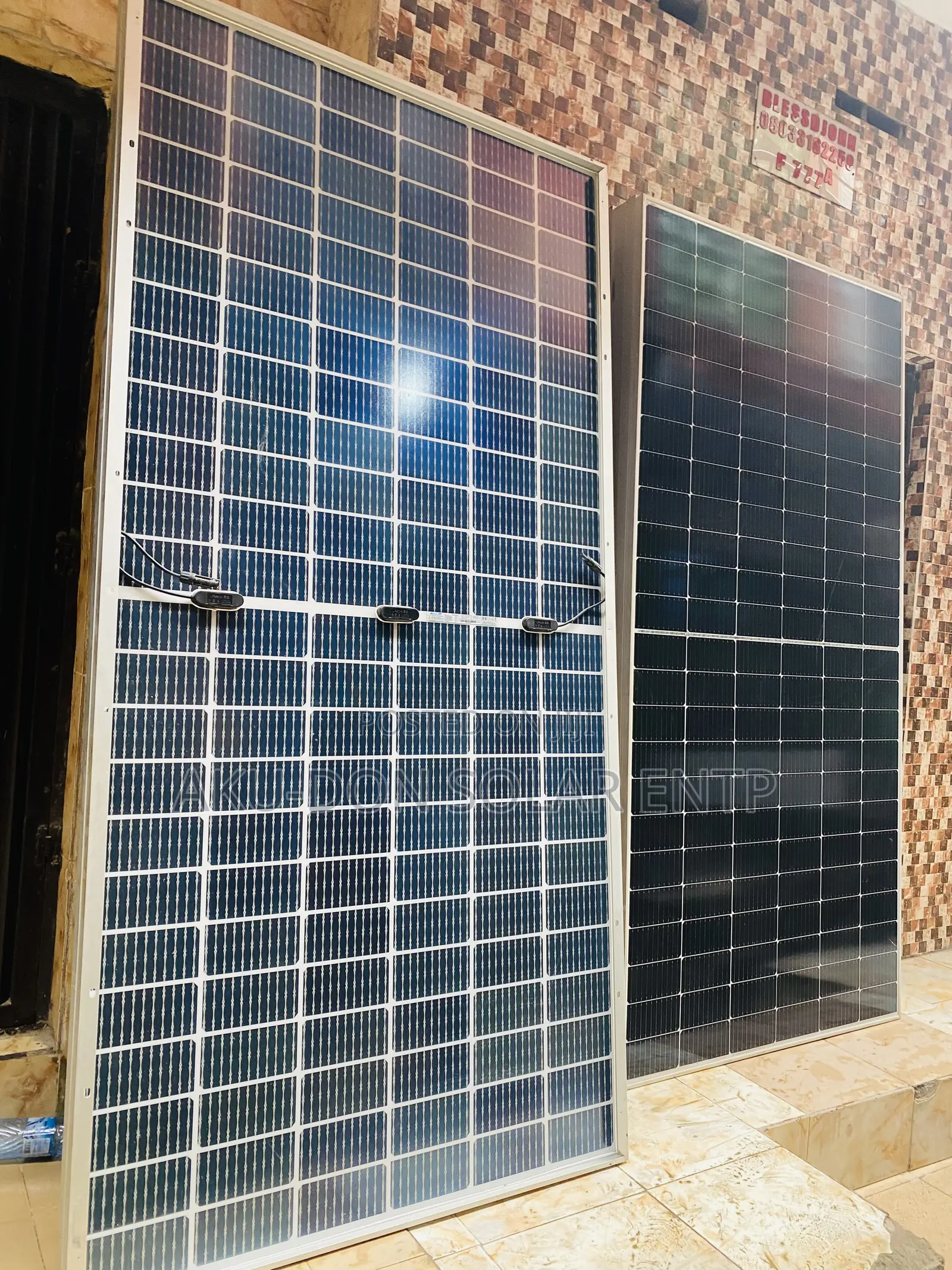 610watts Cells Original Canadian Biaficial High Voltage Solar Panels in ...