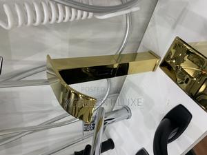 Gold Sensor Basin Tap Powered by Electric and Battery in Orile ...