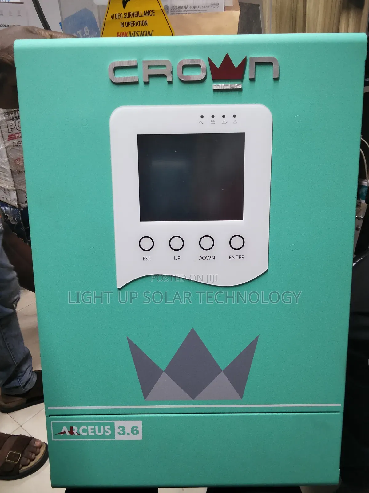 3.6kva Hybrid Solar Crown Smart Inverter in Garki 1 - Electrical ...