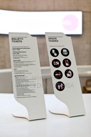 Safety Sign, Table Acrylic in Garki 1 - Manufacturing Services ...