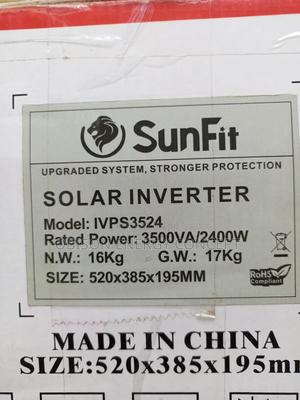 3.5kva 24v Ivps Sunfit Solar Inverter in Ojo - Solar Energy, Obison ...