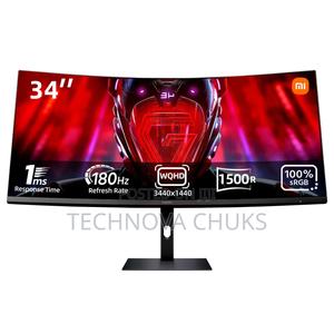 Xiaomi Redmi 34" Curved Gaming Monitor G34wq 180hz 1ms in Ikeja ...