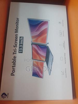 Portable Tri-Screen Monitor in Ikeja - Computer Monitors, Gibson Abili-mordi | Jiji.ng