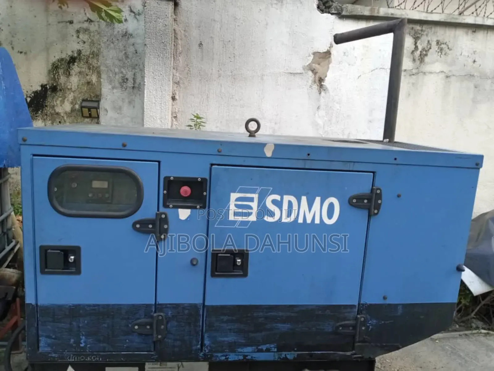 Clean Used Sdmo 9kva Generator – 3-Phase | Still in Use in Ikoyi ...