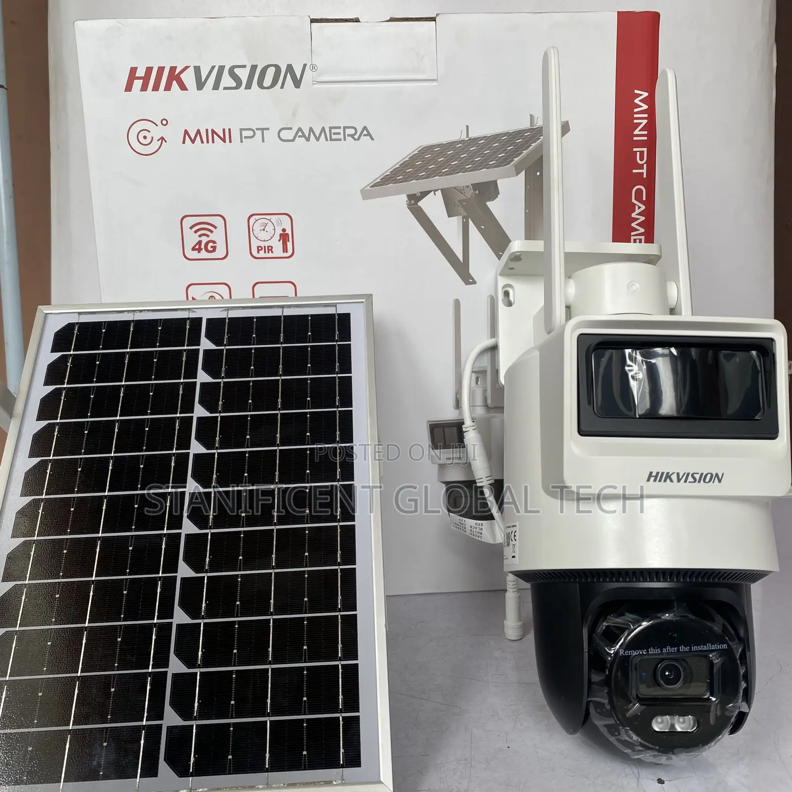 Hikvision 4mp 4g Single Lens Solar Pt Camera (Hik-connect) don siyarwa ...